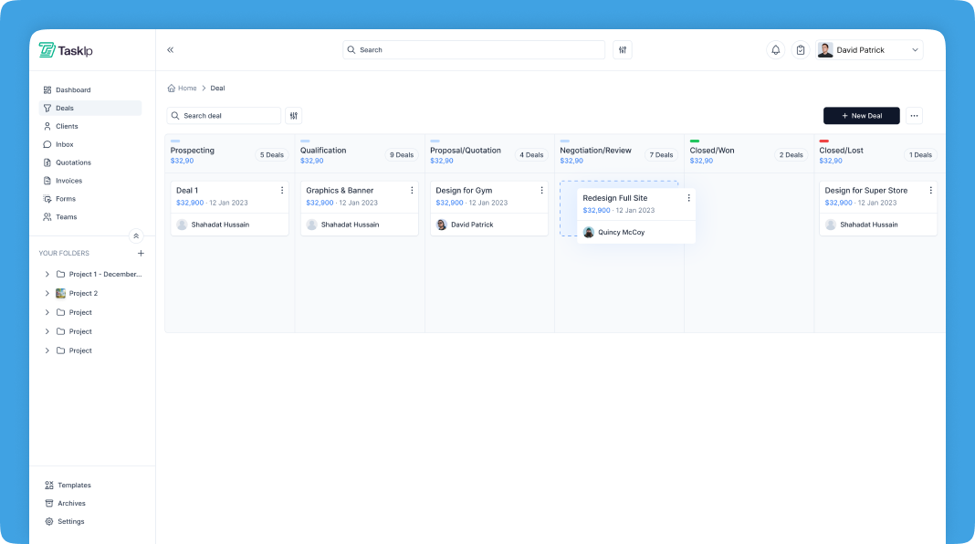 Taskip One Stop Solution For Client Management
