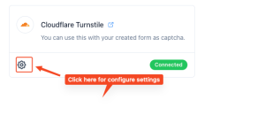 How to configure Cloudflare Turnstile - Taskip