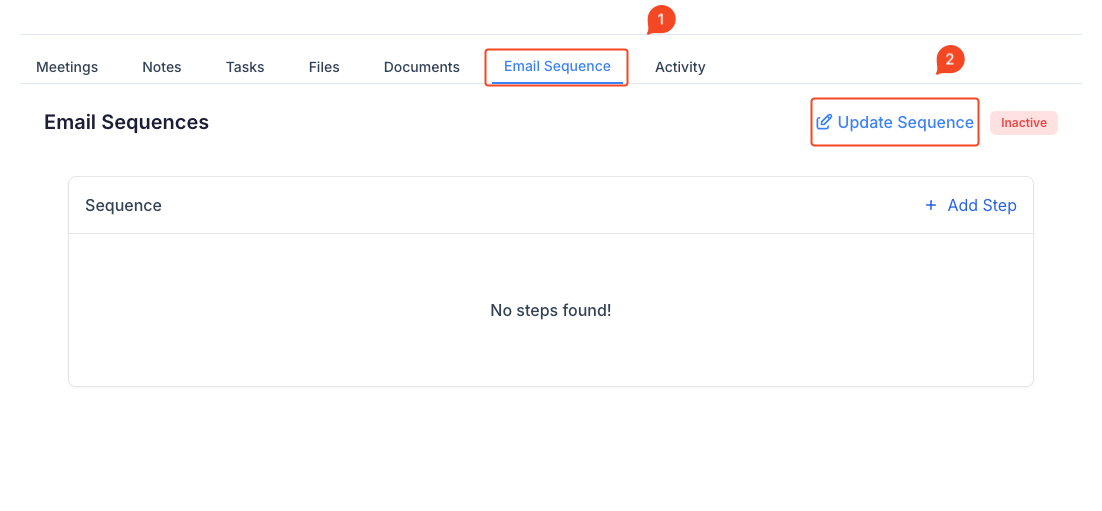 How to set Trigger For Email Sequence? - Taskip