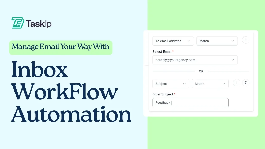 Manage Email Your Way: Taskip Rolls Out Flexible Inbox Automation - Taskip