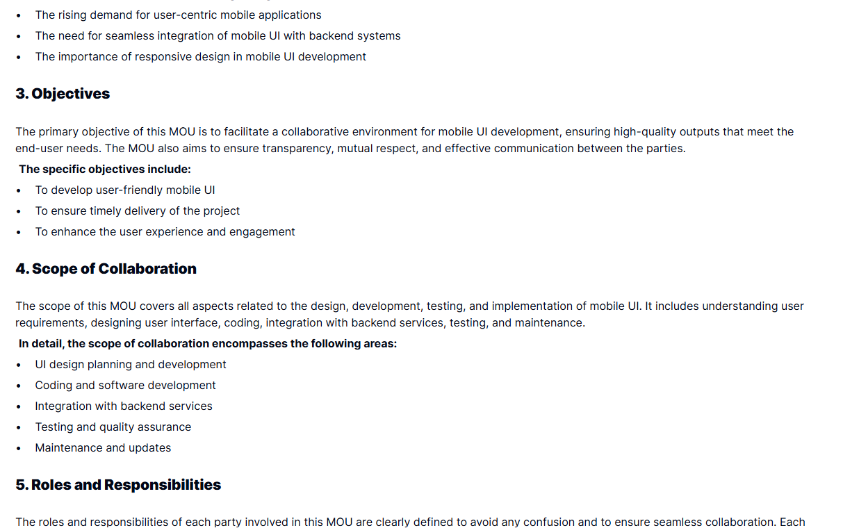 Android App Development Agreement | Taskip